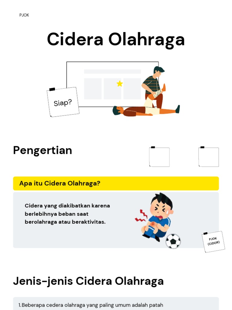 Cidera Olahraga: Penyebab dan Penanganan | PDF