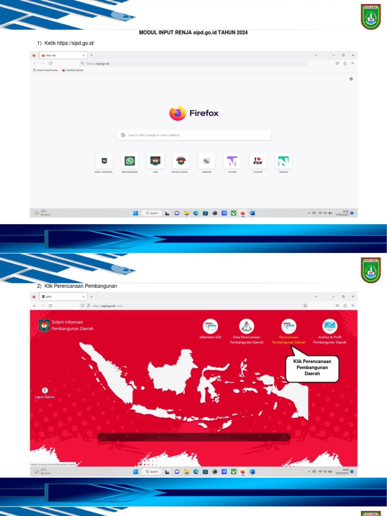 Modul Input Renja 2024 | PDF
