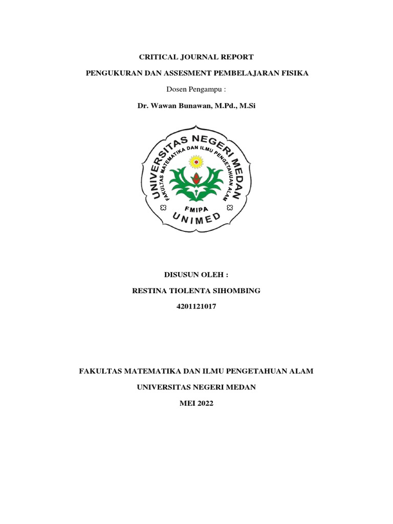 CJR PAPF RESTINA TIOLENTA SIHOMBING PSPF20B - Compressed | PDF | Karier ...