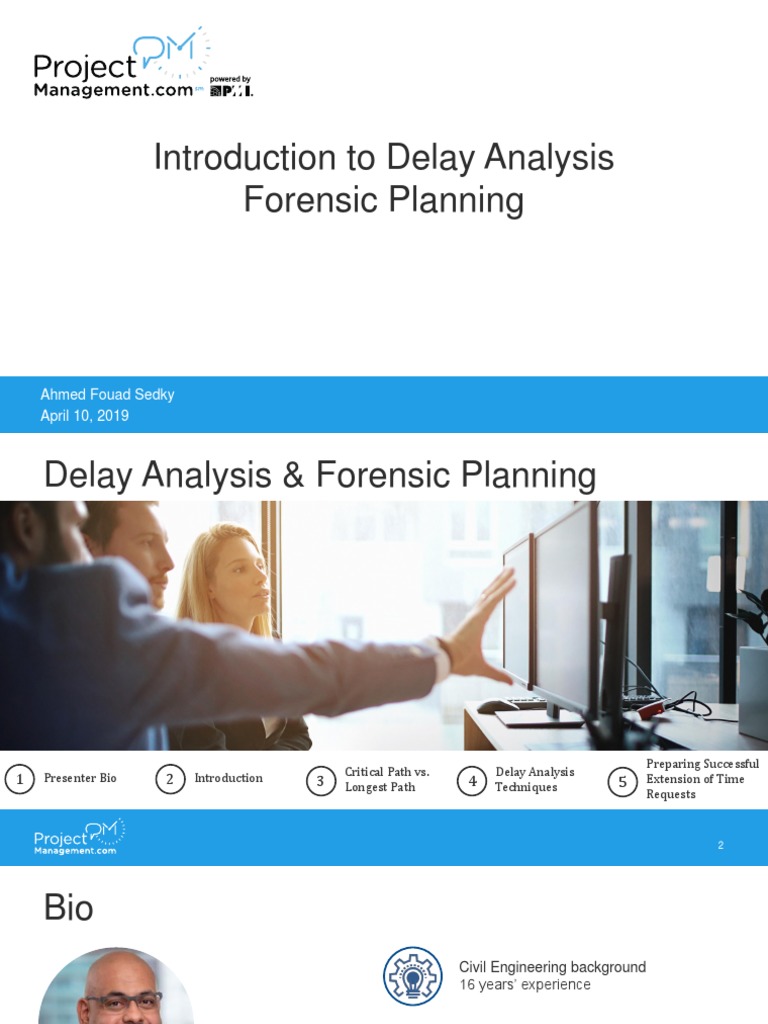 Delay Analysis And Introduction Pdf Business