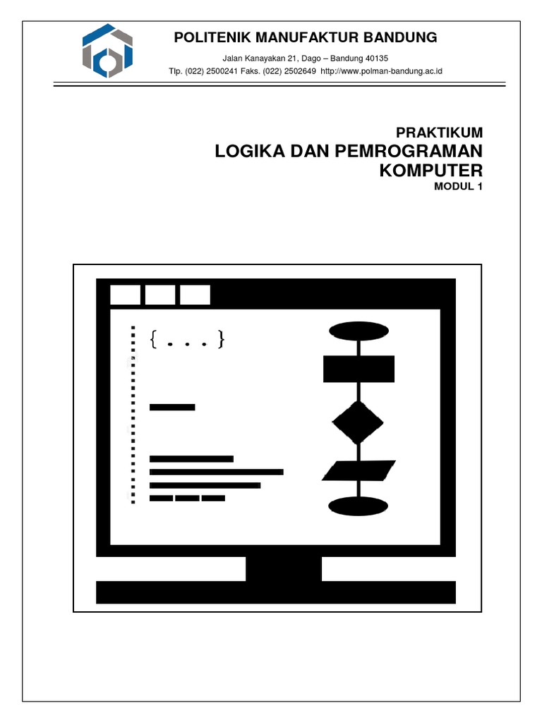 1 - Modul Praktikum Algoritma Dan Pemrograman2019 | PDF | Seni | Komputer