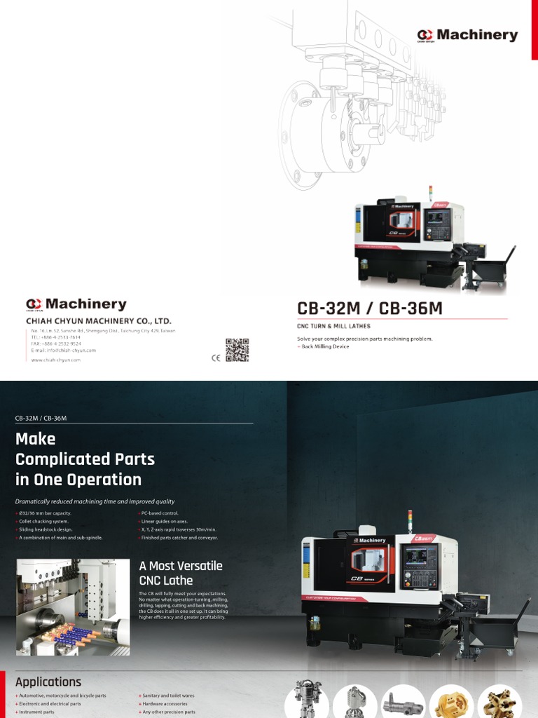 CB 32M - CB 36M | PDF | Manufactured Goods | Machines