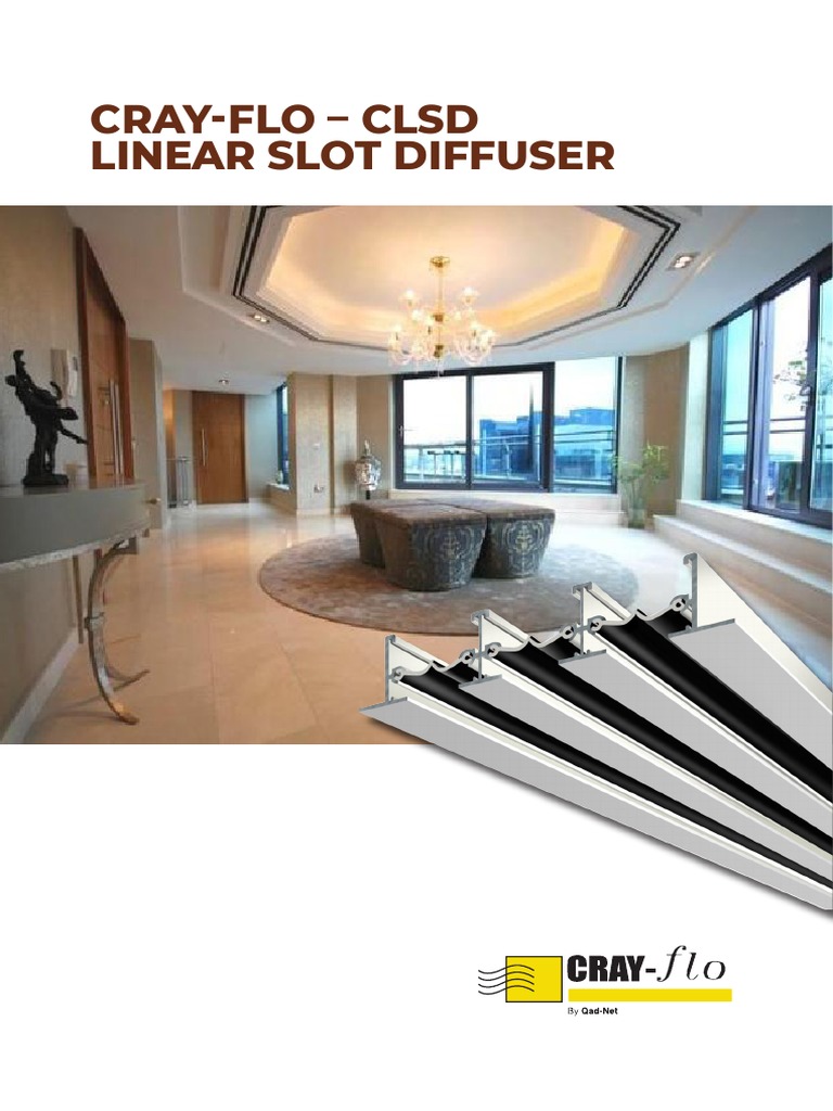 21 Linear Slot Diffusr | Download Free PDF | Duct (Flow) | Mechanical ...