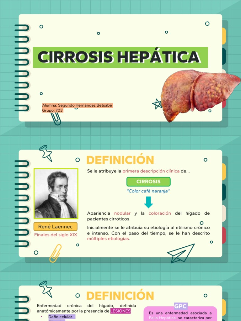 Cirrosis Hepática | PDF | Cirrosis | Gastroenterología