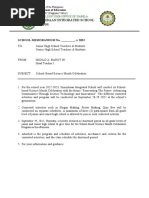 Proposal SCi Math Month Celebration | PDF