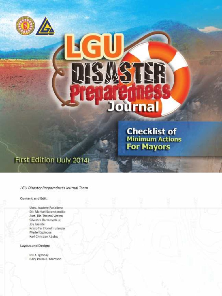 Disaster Preparedness Journal | PDF