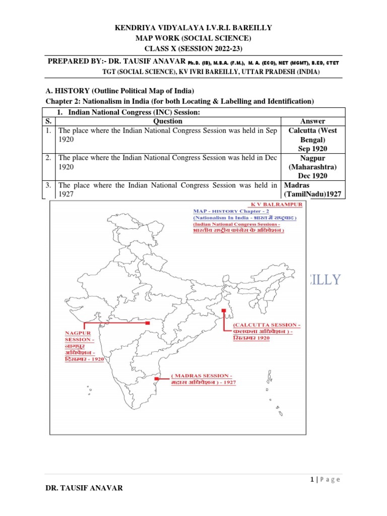 10 MAP WORK New | PDF