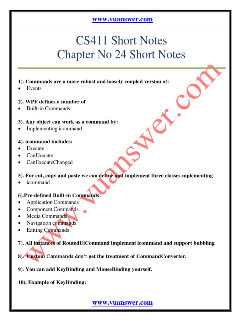 CS411 Short Notes | PDF | Ajax (Programming) | Html Element