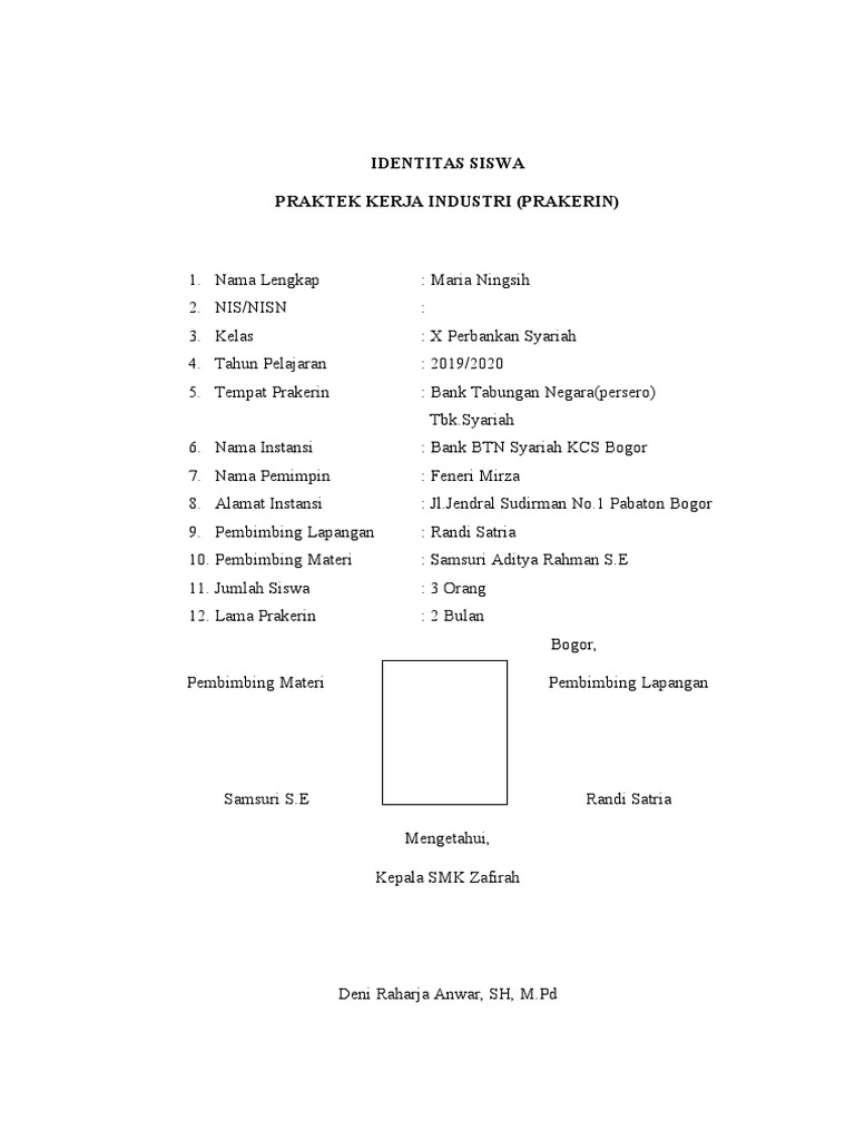 BAB III MARIA JURNAL SEKOLAH | PDF