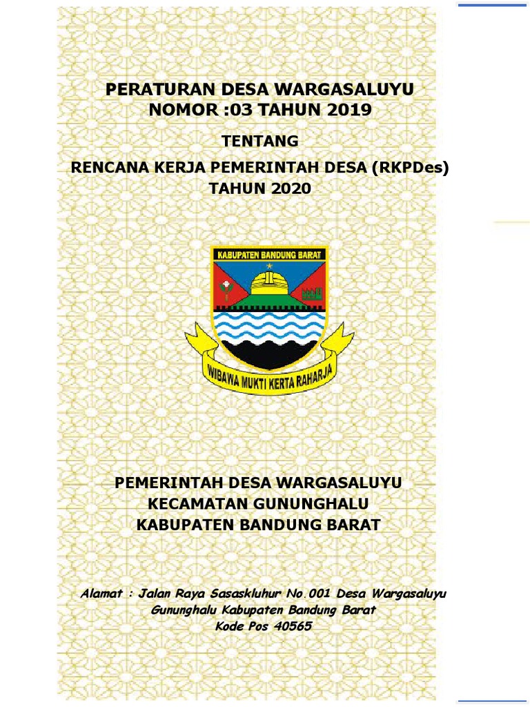 01 New - 1 Caper RKPdes | PDF