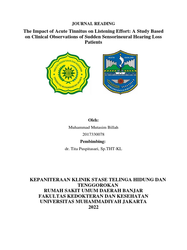 JOURNAL READING Bella | PDF | Kesehatan Holistik