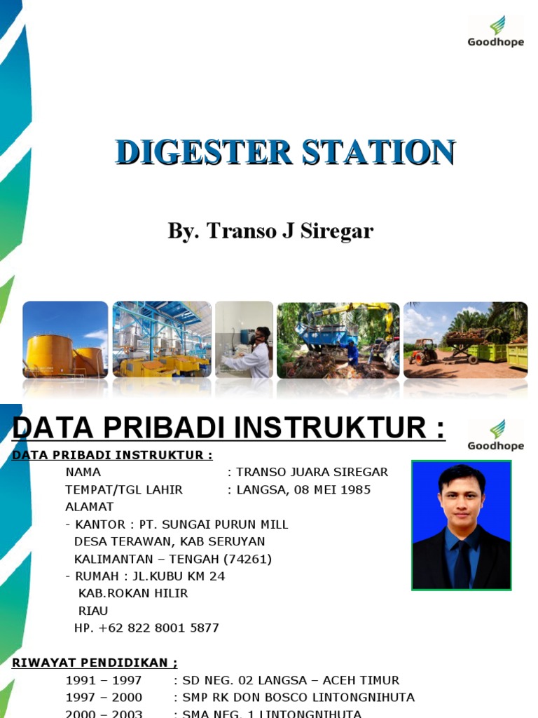 Materi Digester | PDF | Teknologi & Rekayasa