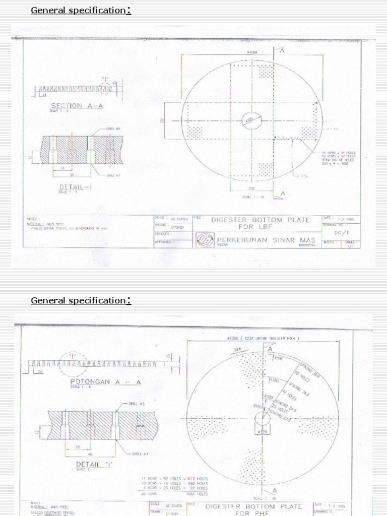 Digester & Pressing Station (16-48) Revisi | PDF