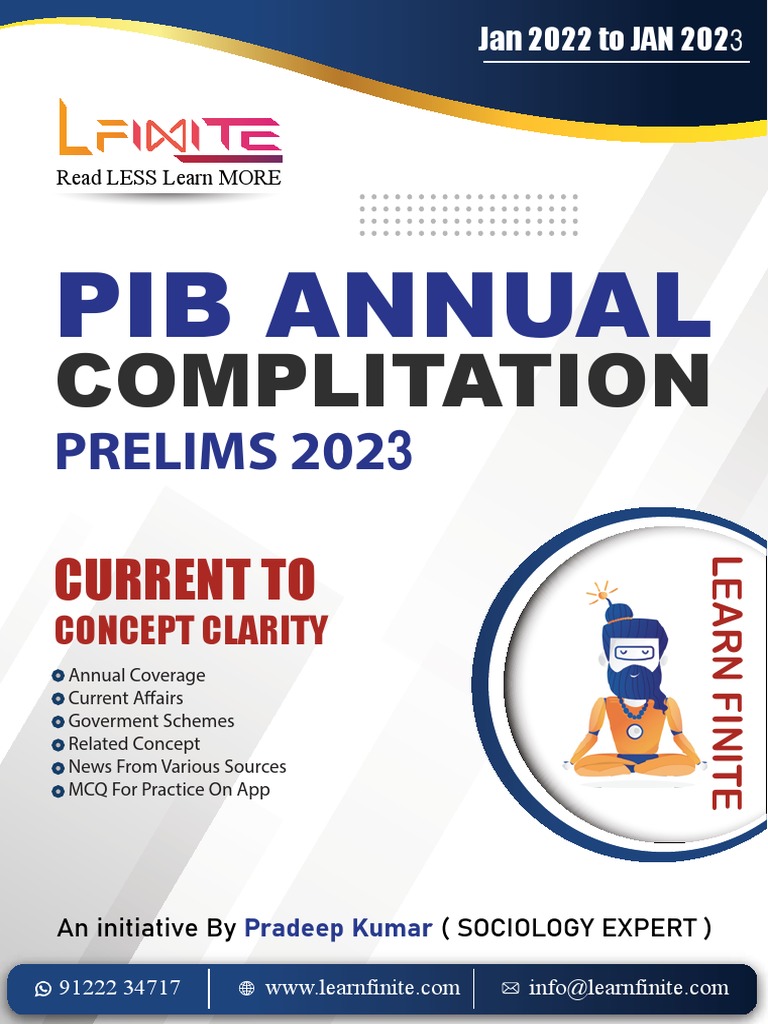 PIB Annual 2023 | PDF
