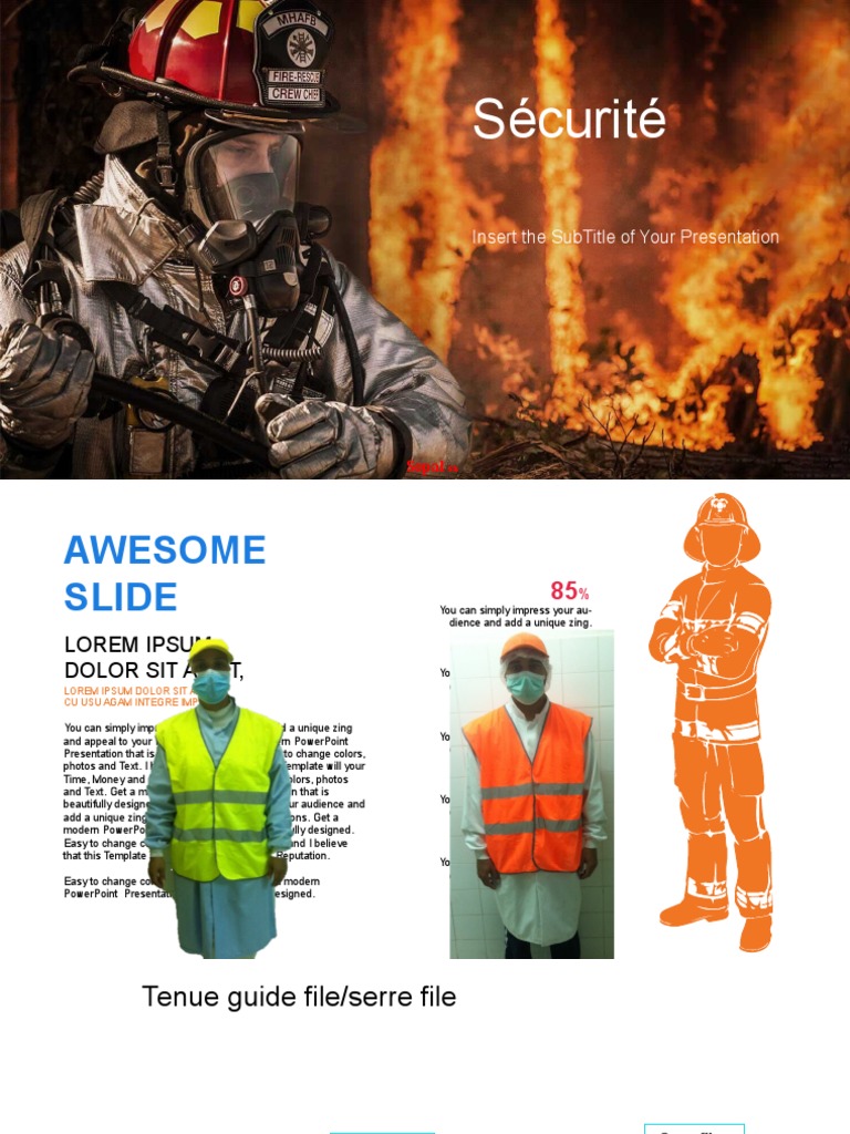 Fire Fighting PowerPoint Templates | PDF | Sécurité | Feu