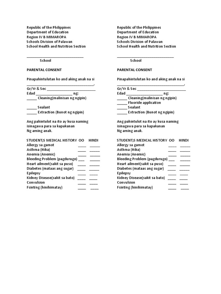 Bunot Consent | PDF