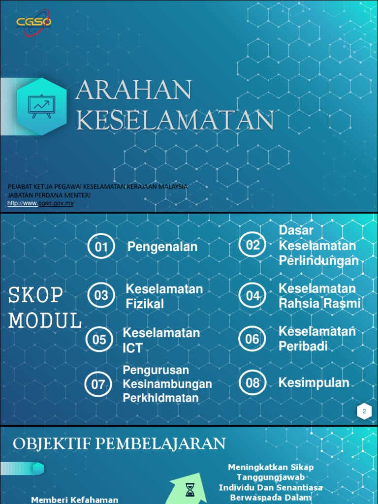 Arahan Keselamatan (Semakan - Pindaan 2017) | PDF Arahan Keselamatan (Semakan - Pindaan 2017) | PDF