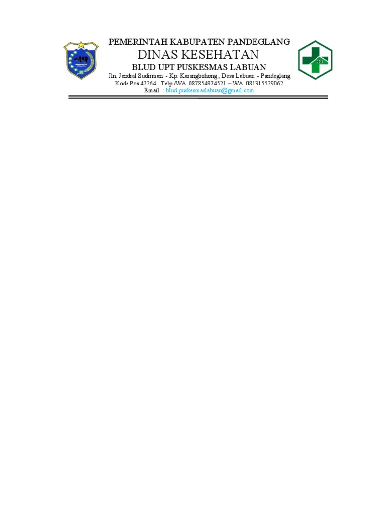 KOP RESMI Potrait | PDF