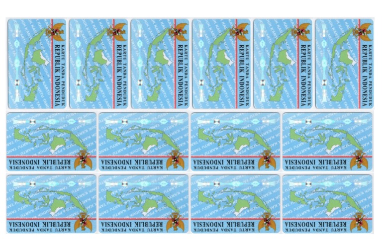 format ktp belakang | PDF