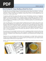 Loading-Unloading Operations Checklist | PDF