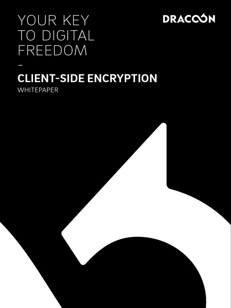 Dracoon Client-Side Encryption Guide | PDF | Key (Cryptography ...