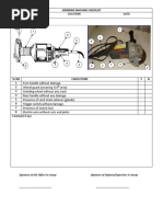 Portable Grinder Safety Checklist | PDF | Equipment | Manufactured Goods