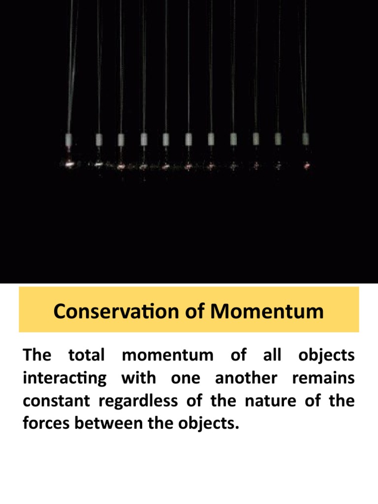 Conservation of Momentum and COLLISION | PDF