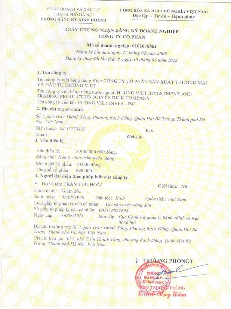 Business Registration Certificate (1) | PDF