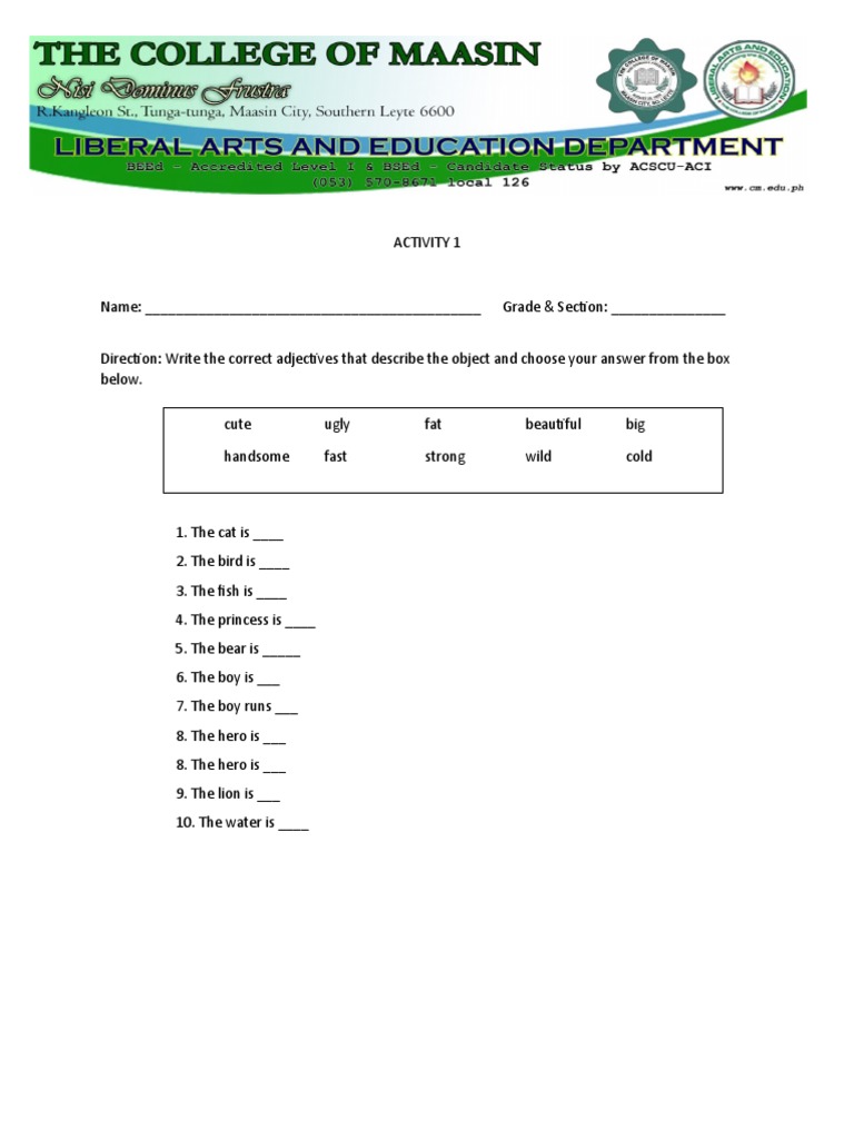 ACTIVITY 1 Ken | PDF