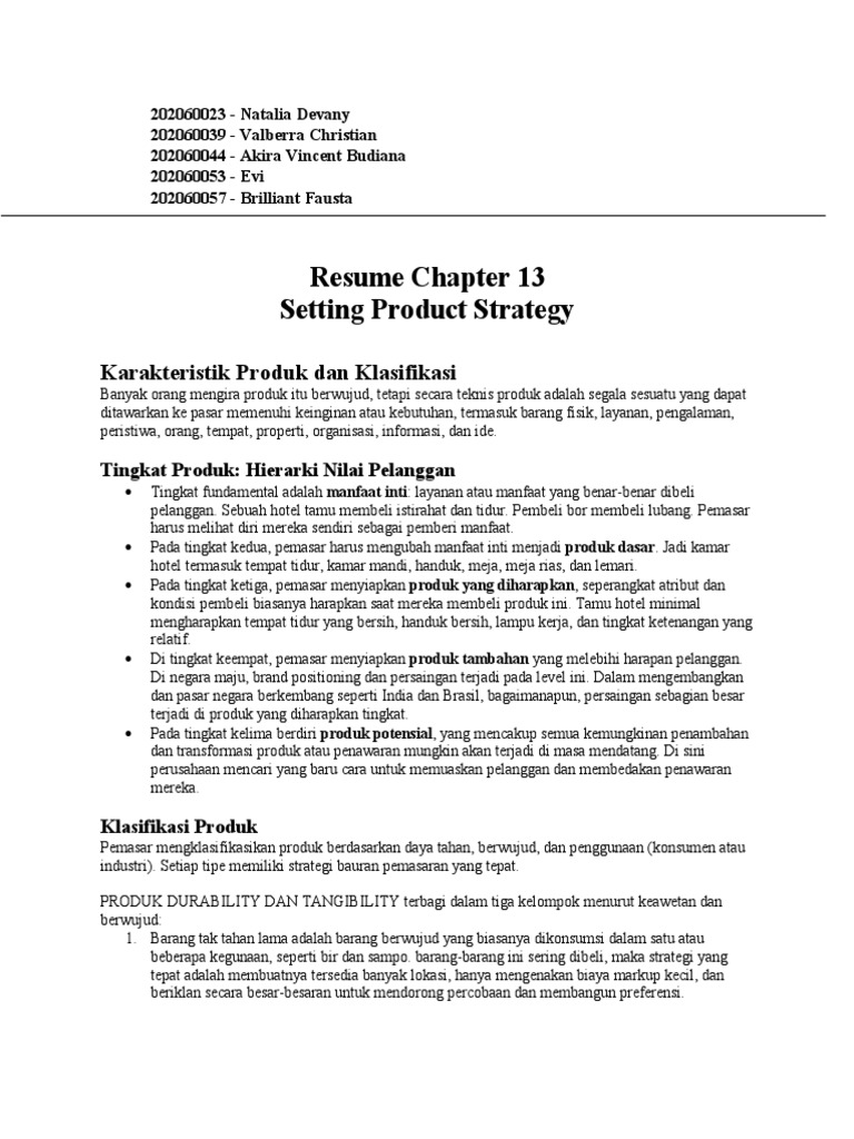 Resume Chapter 13 MPL | PDF