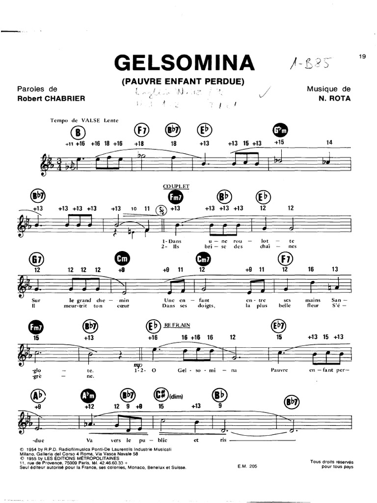 Gelsomina | PDF