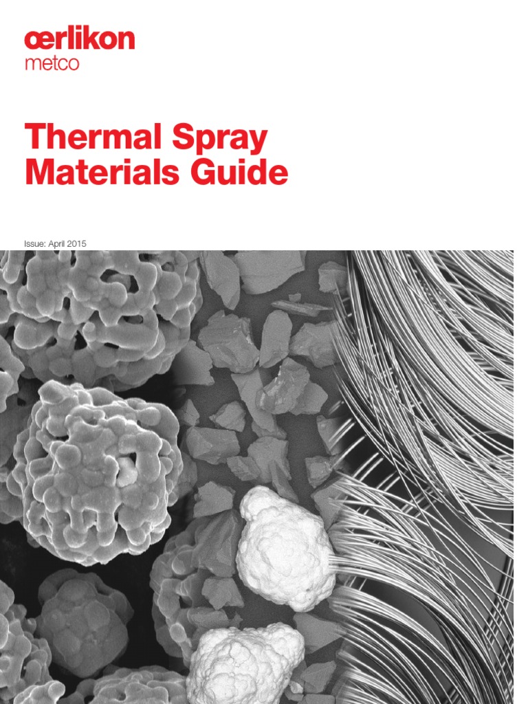 Oerlikon Metco Materials Guide | PDF | Tungsten | Steel