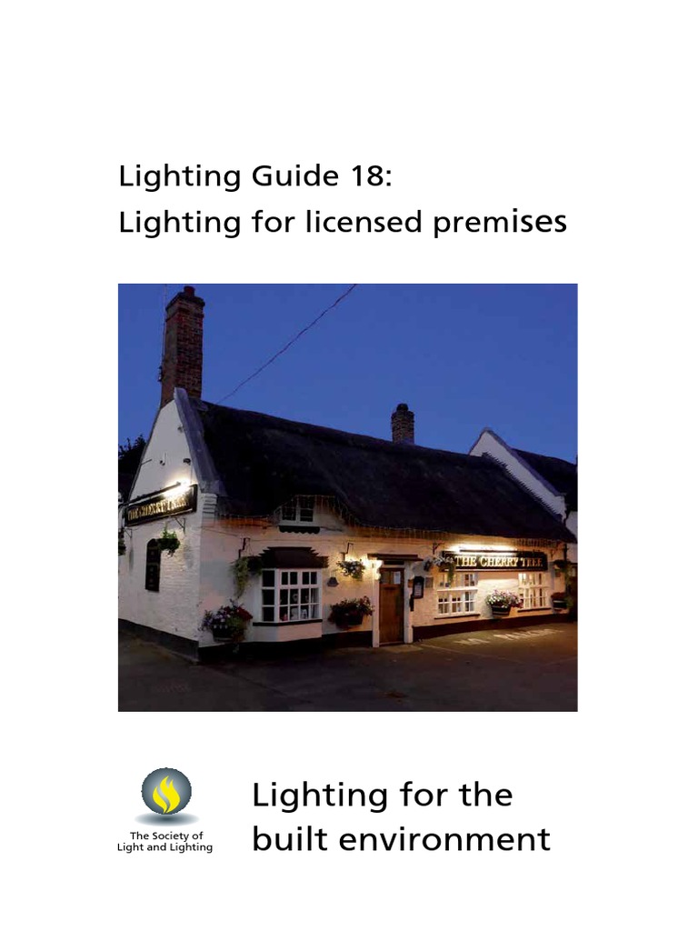 Lighting Standards Cafe Pub Hotel | PDF | Lighting | Color