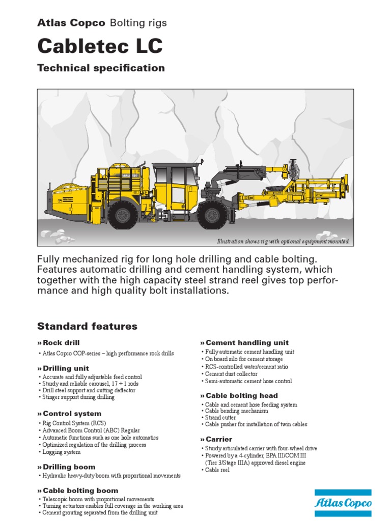 Cabletec | PDF | Drilling Rig | Drill