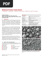 Oerlikon Metco Materials Guide | PDF | Tungsten | Steel