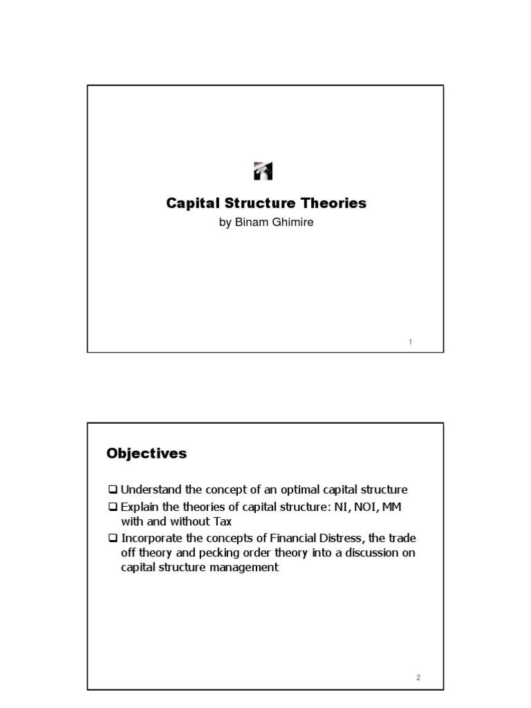 Capital Structure | PDF