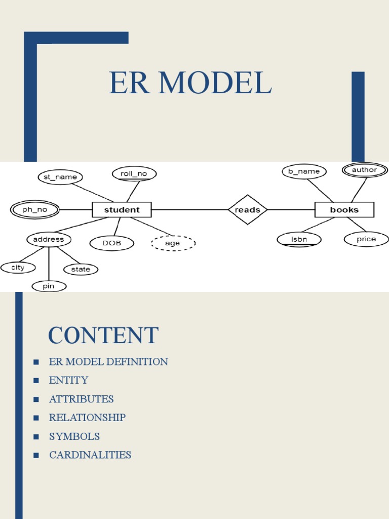 3 ER Diagram | PDF | Conceptual Model | Database Design