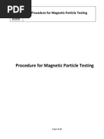PMI Testing Procedure Guide | PDF | Construction | Welding