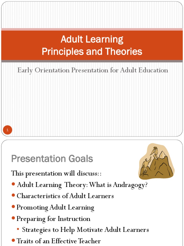 Adult Learning Principles and Theories. | PDF | Learning | Adult Education