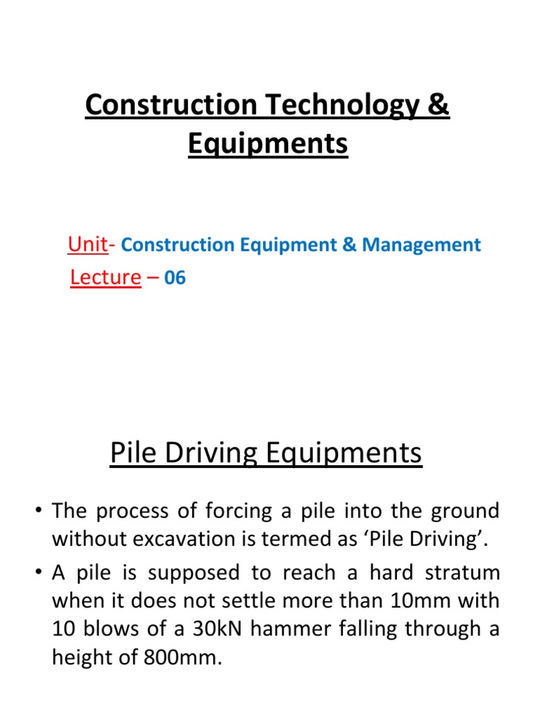Cte U1l6 | PDF | Deep Foundation | Civil Engineering