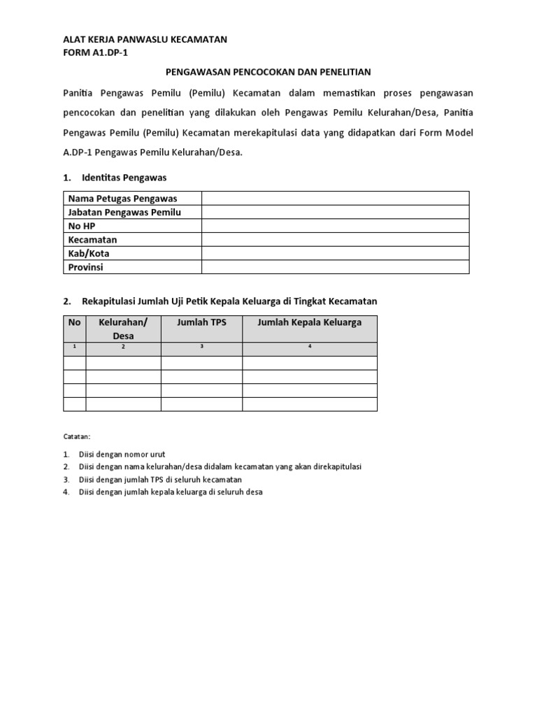 REV - Rekapitulasi Pengawasan Pencoklitan - Kecamatan | PDF REV - Rekapitulasi Pengawasan Pencoklitan - Kecamatan | PDF