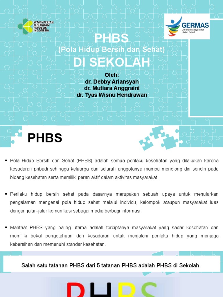 PHBS Sekolah-1 | PDF