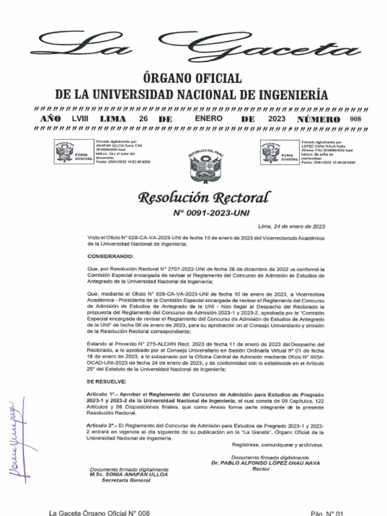 Gaceta 008 - 2023 | PDF