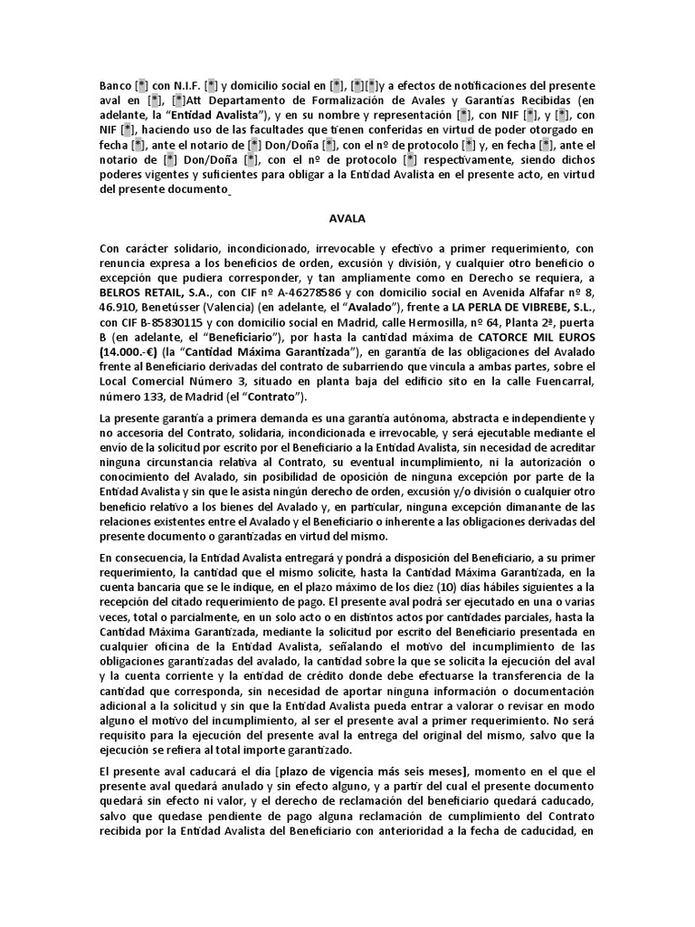 Modelo Aval | PDF | Justicia | Crimen y violencia