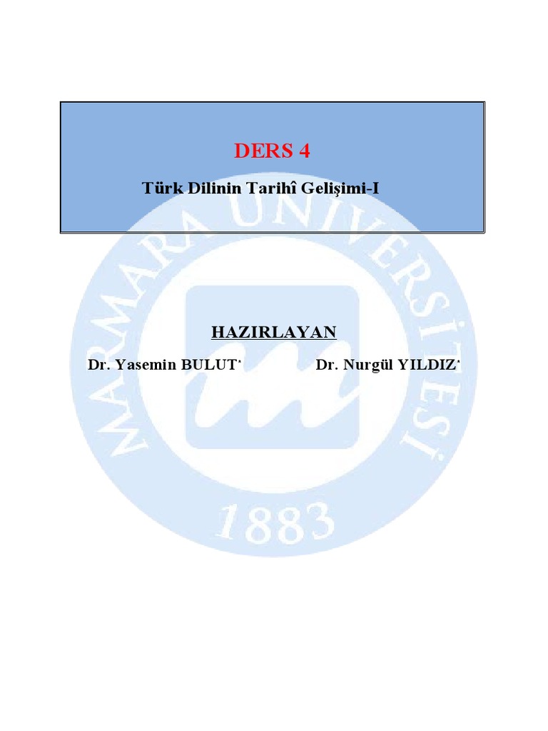 TRD 121 Ders 04 | PDF