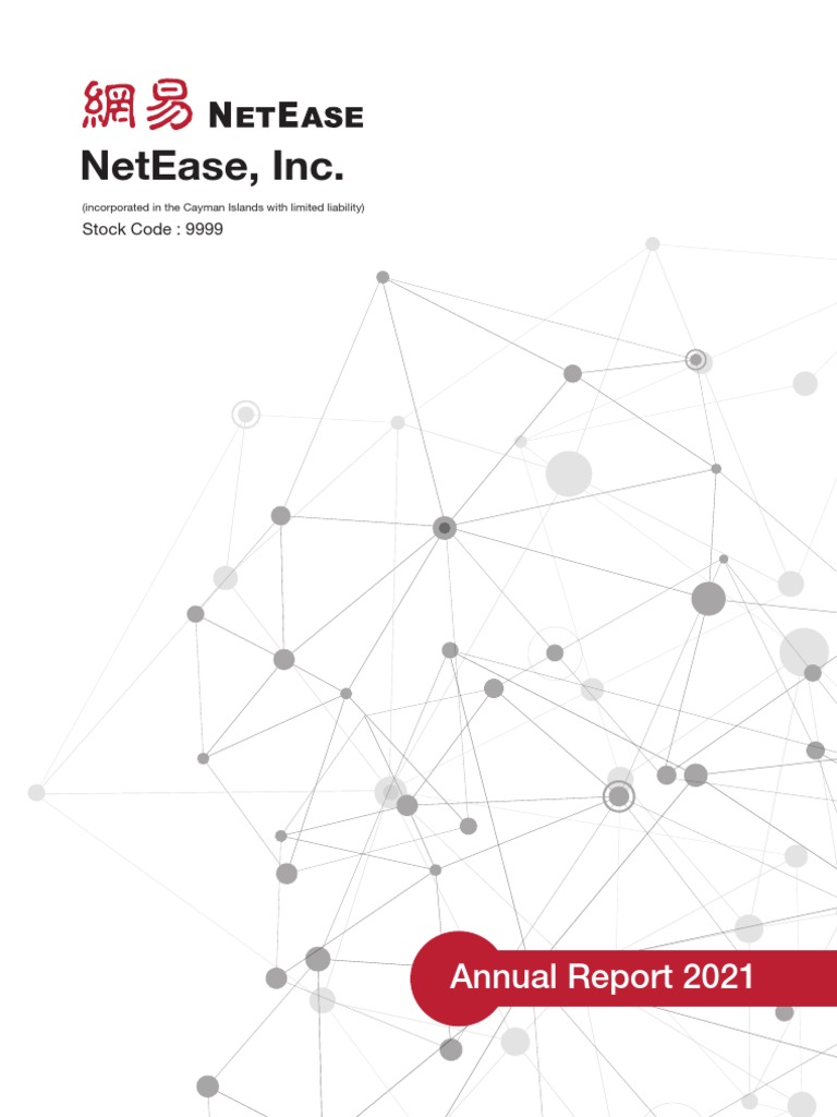 Netease, Inc.: Annual Report 2021 | PDF | Financial Audit | Going Concern