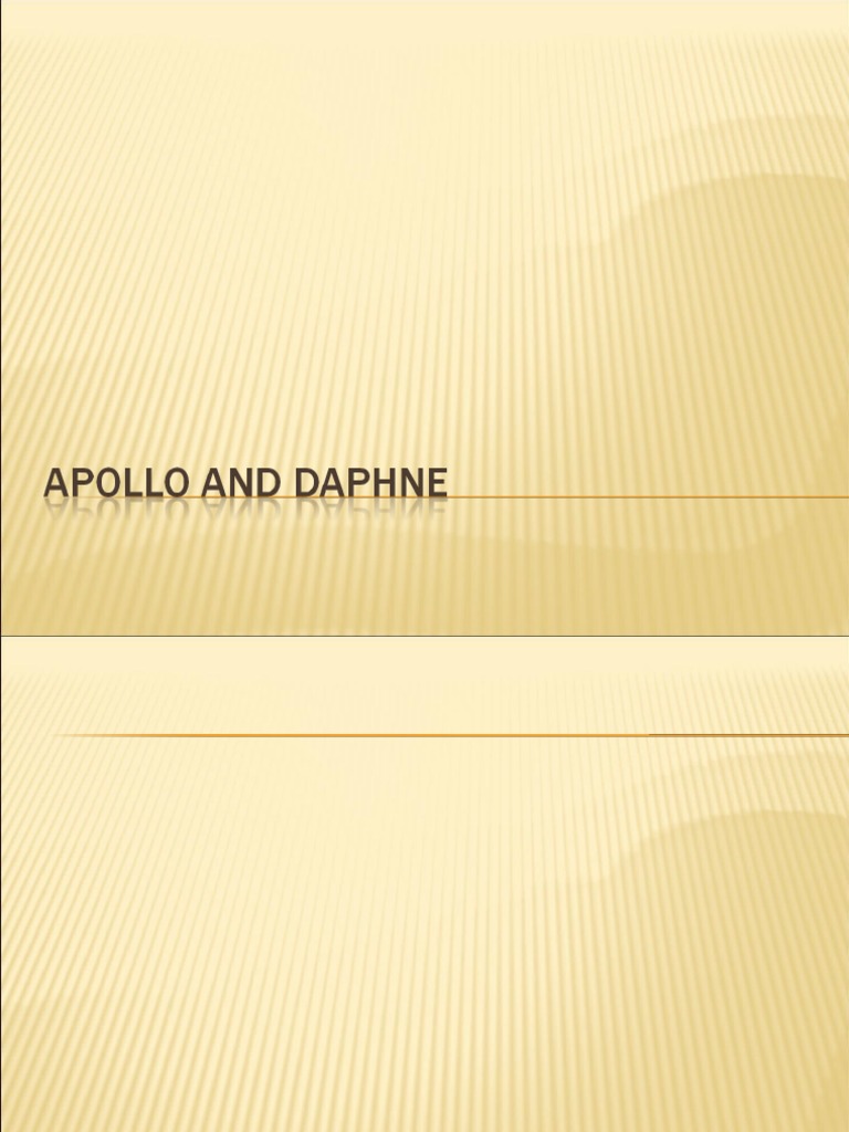 Apollo and Daphne | PDF