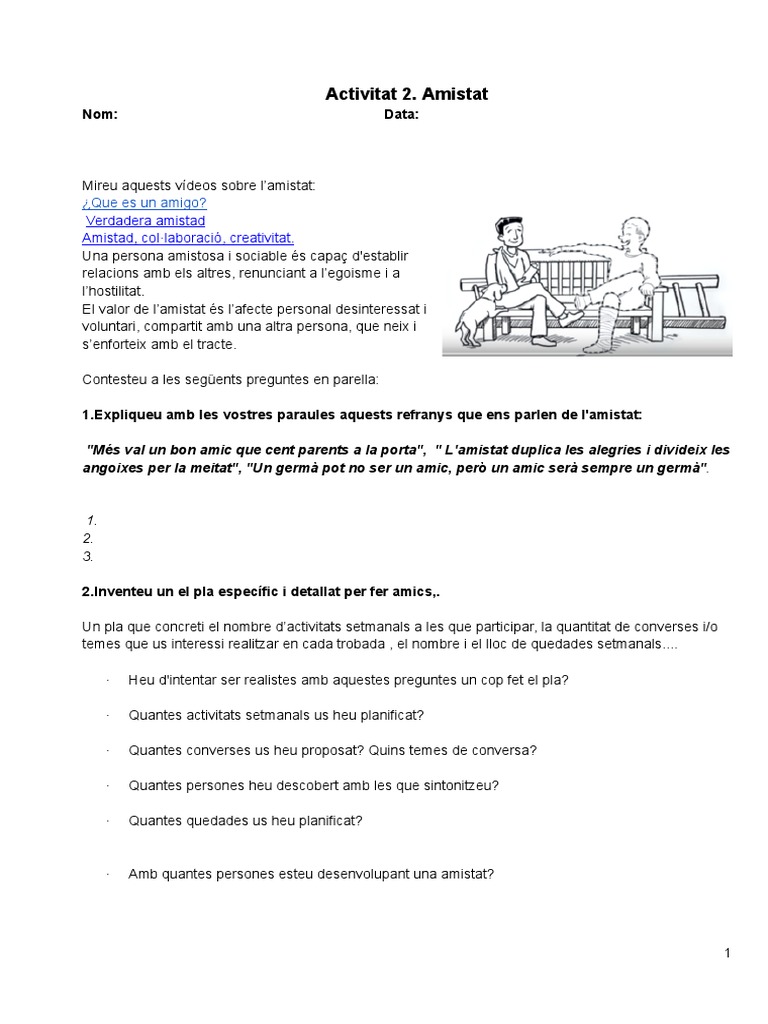 Activitat 2 AMISTAT.docx - Documents de Google | PDF