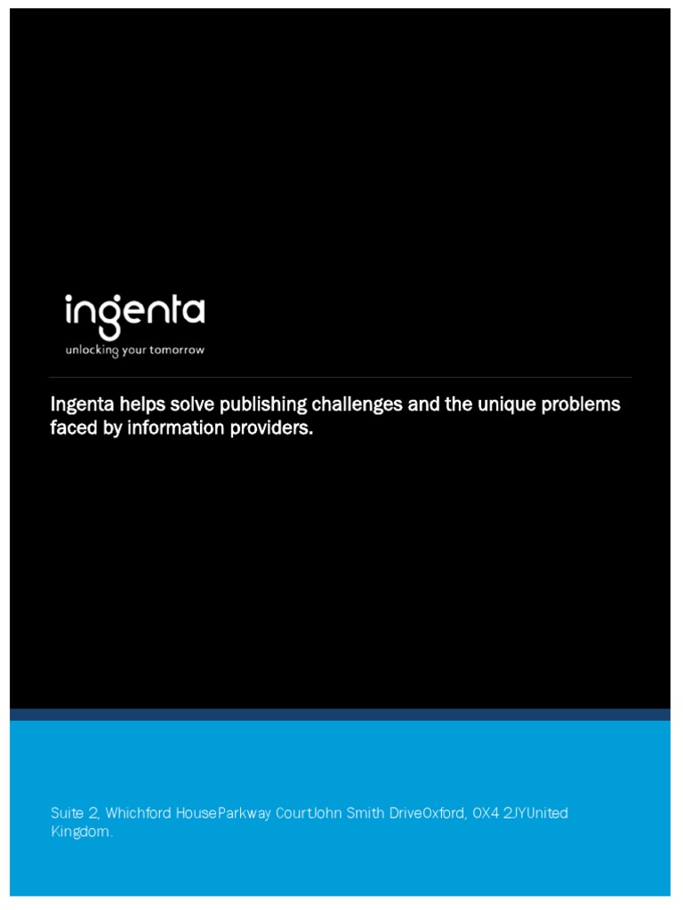 Ingenta Terms and Conditions | PDF | Business