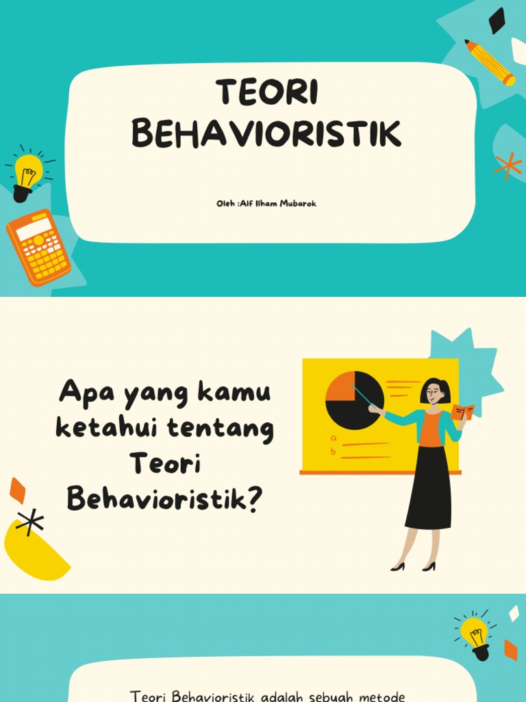 Teori Behavioristik | PDF
